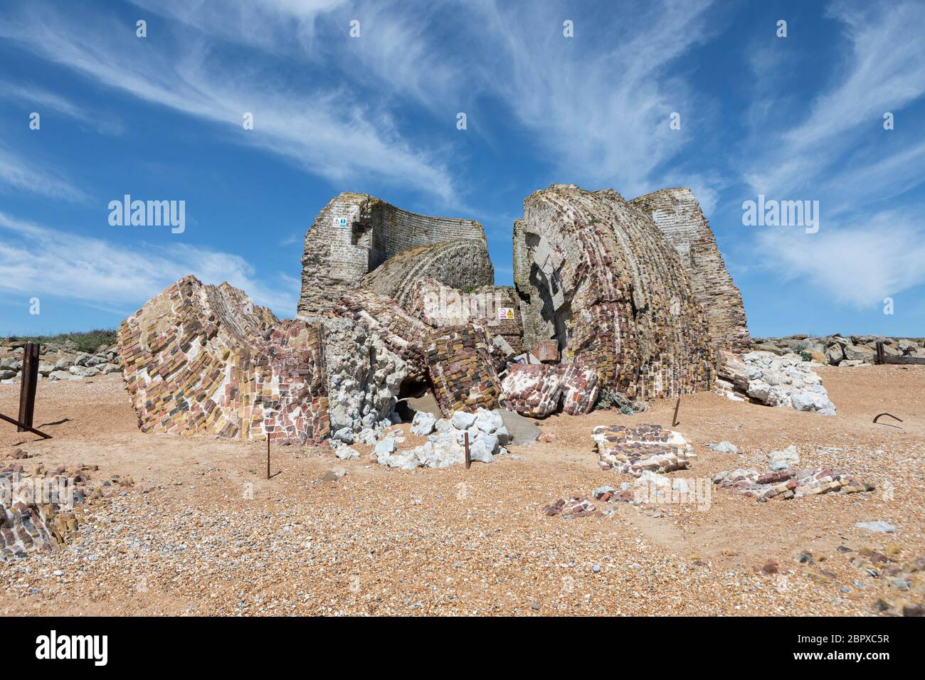 Martello Tower No.19, Hythe ranges in May 2020 Stock Photo - Alamy