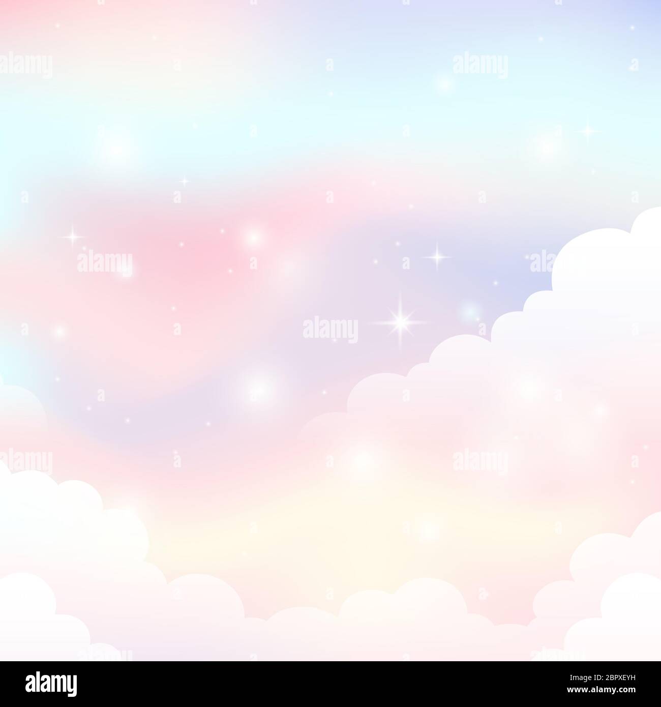Abstract sky theme image 1 - picture illustration Stock Photo - Alamy