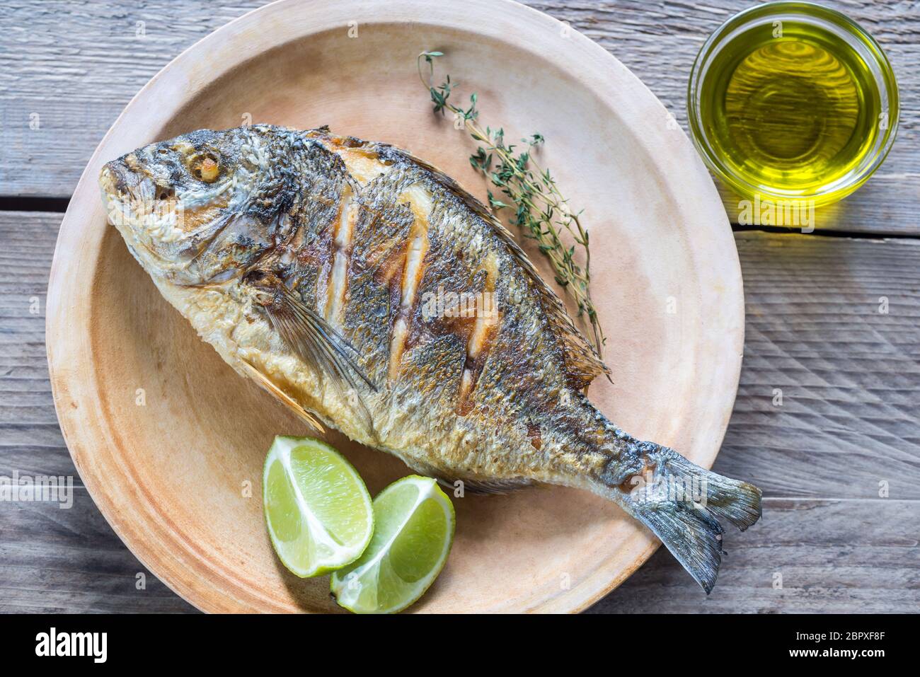 Dorade fish on white hi-res stock photography and images - Alamy