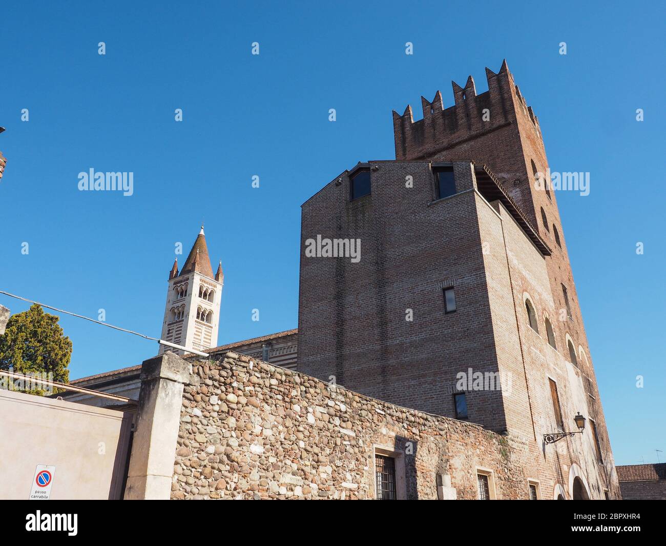 Basilica di San Zeno (aka San Zeno Maggiore or San Zenone) in Verona ...