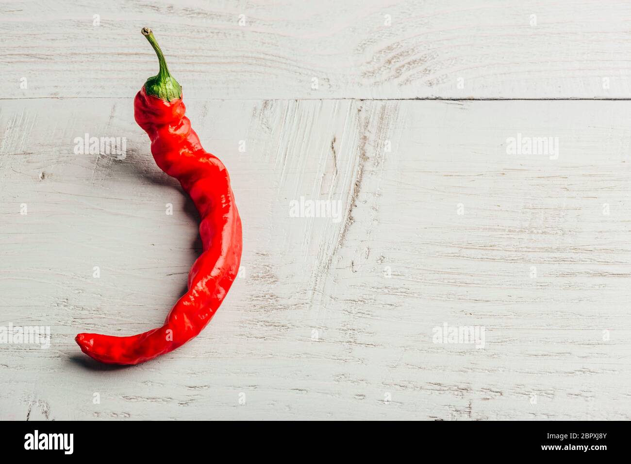 One red chili hi-res stock photography and images - Alamy
