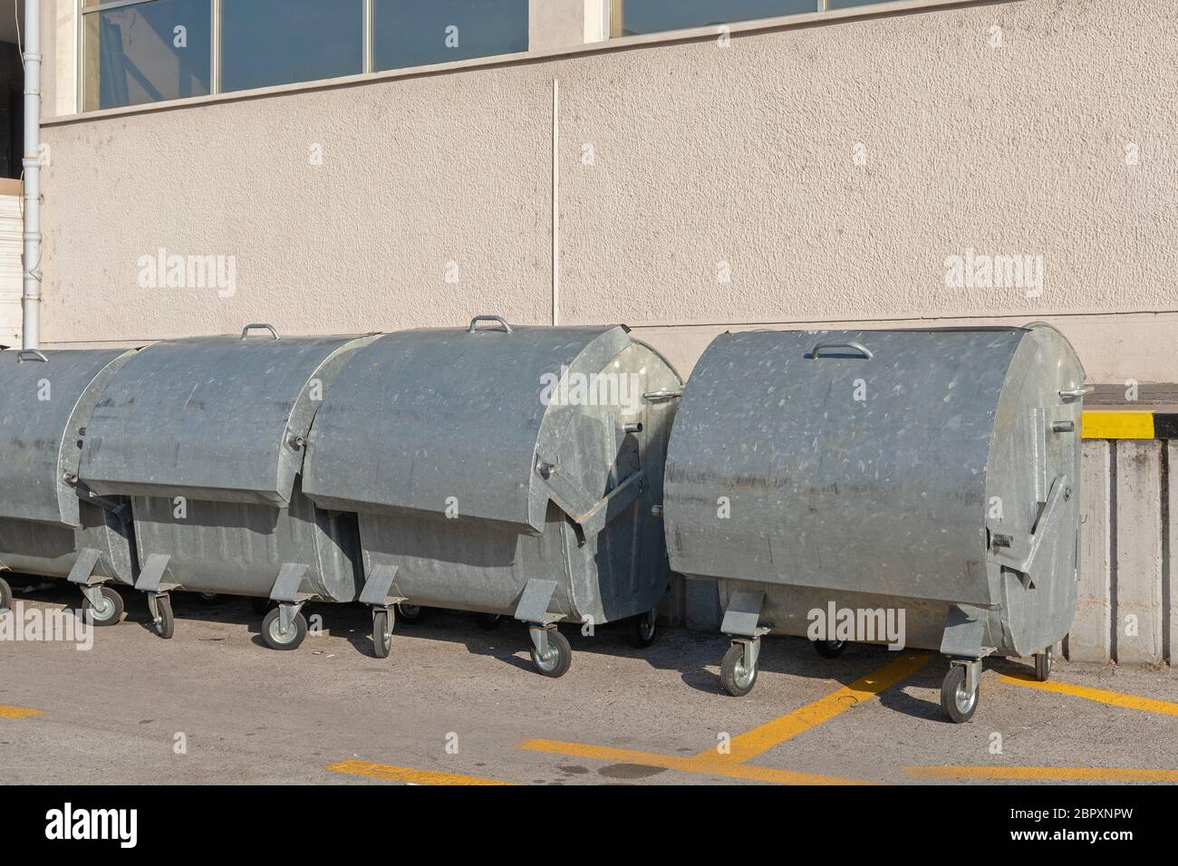 Wheeled waste containers hi-res stock photography and images - Alamy