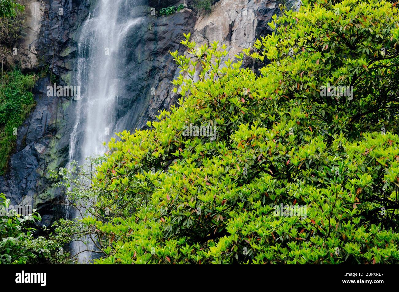 Klong lan Waterfall is big waterfall in thailand ,province Kampang phed ...