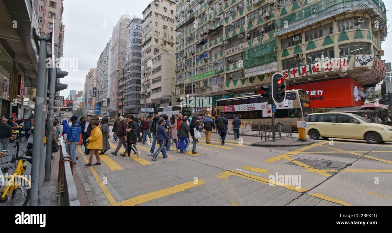 Jordan hong kong traffic hi-res stock photography and images - Alamy
