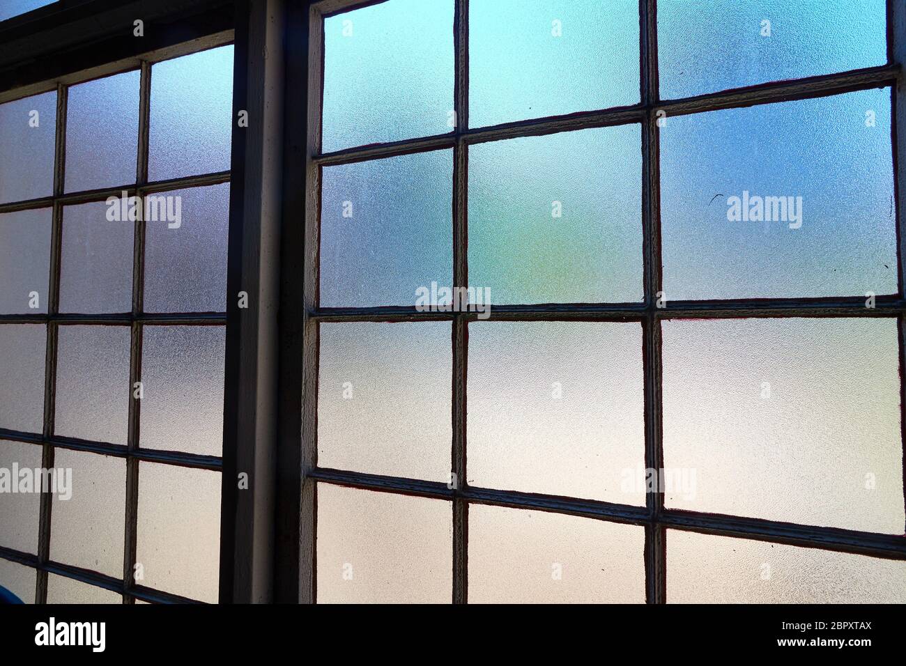 Window in a dim old building interior, industrial hall Stock Photo - Alamy