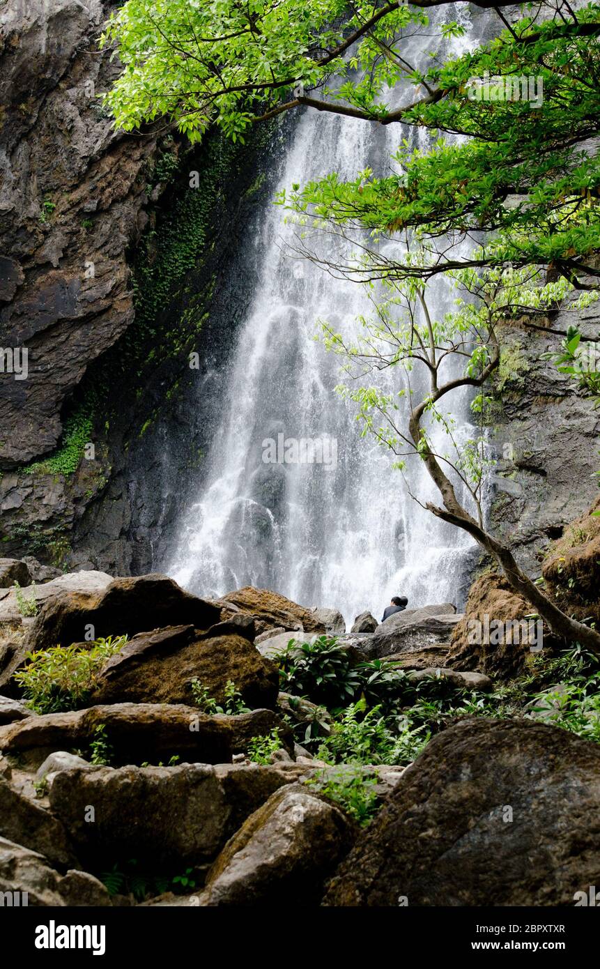 Klong lan Waterfall is big waterfall in thailand ,province Kampang phed ...