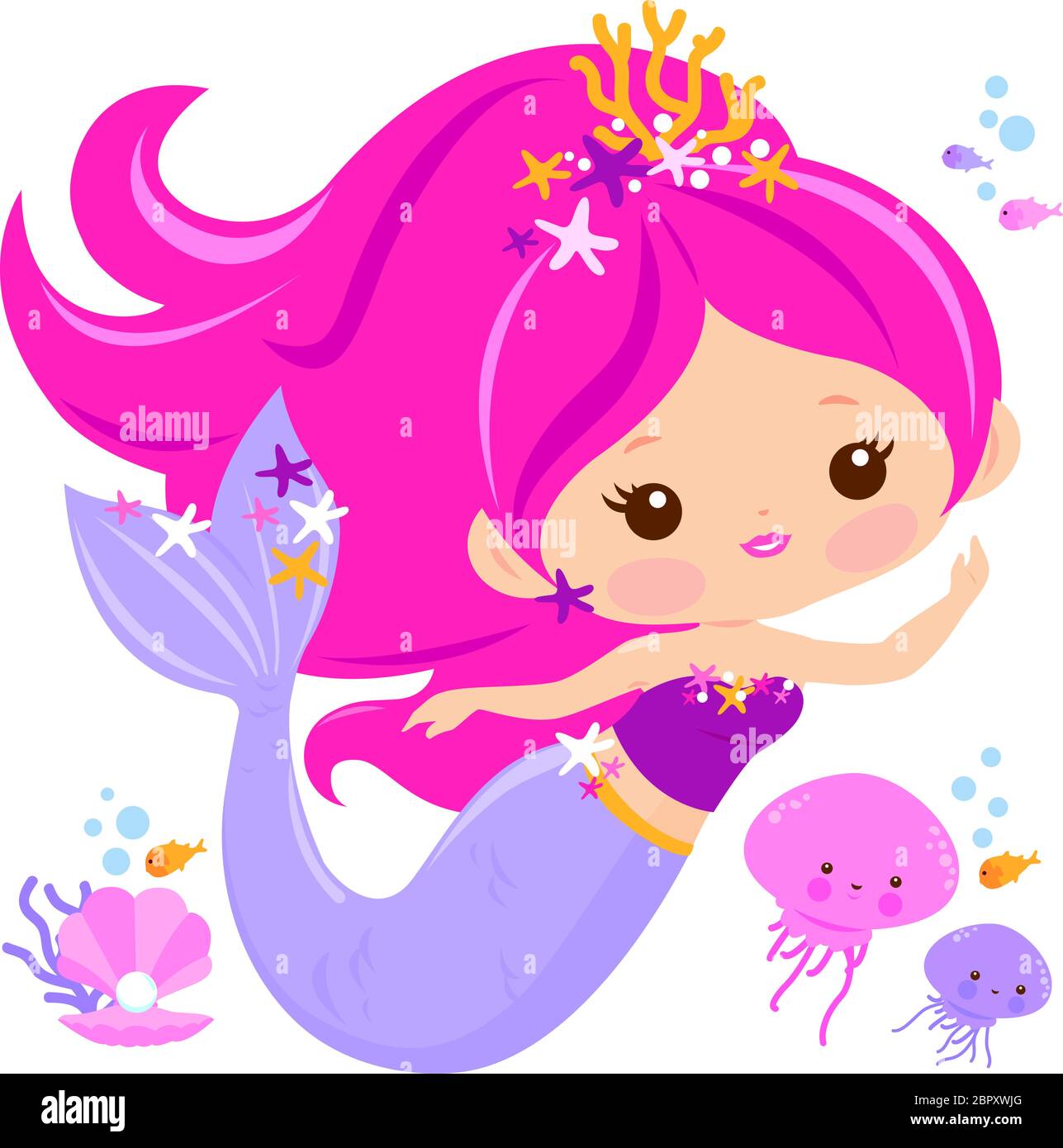 Beautiful Mermaid Art