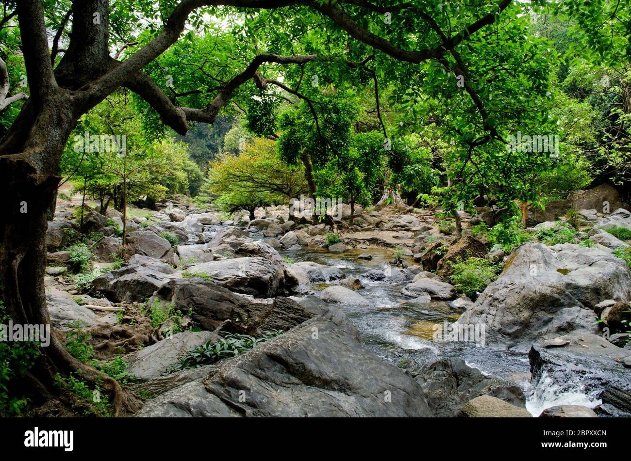 Klong lan Waterfall is big waterfall in thailand ,province Kampang phed ...