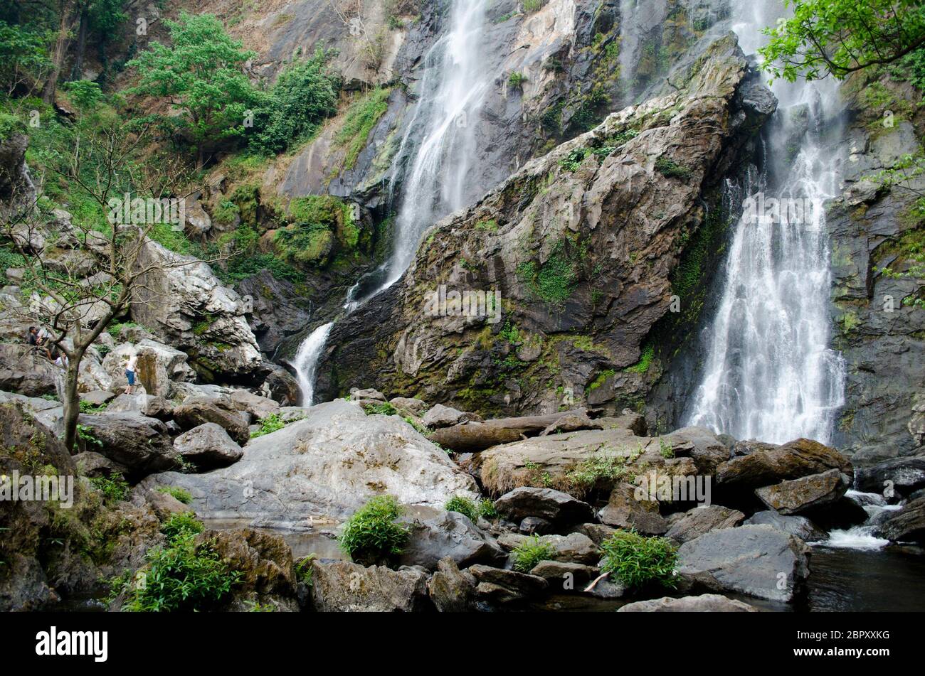 Klong lan Waterfall is big waterfall in thailand ,province Kampang phed ...