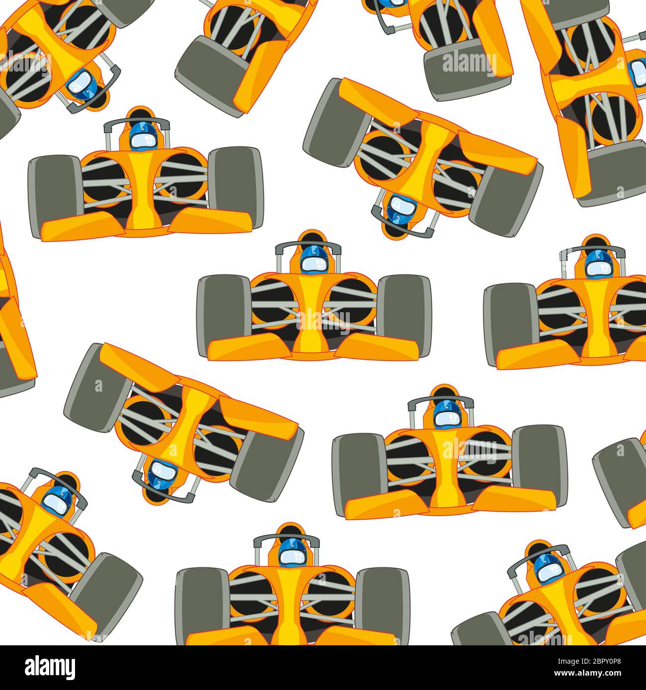 Vector illustration of the car for racing decorative pattern Stock ...