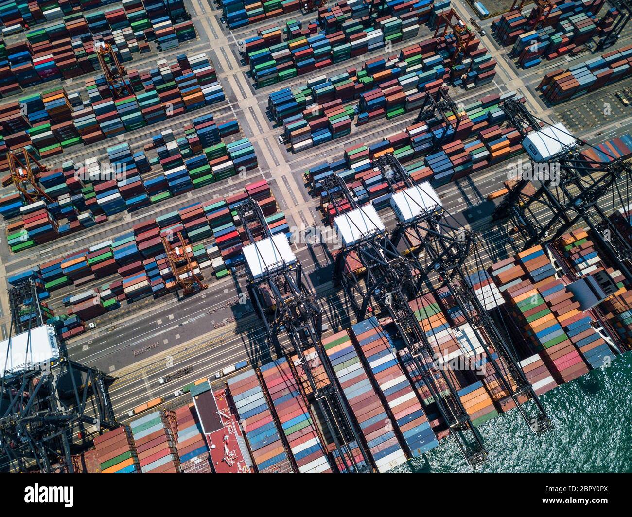Jakarta international container terminal hi-res stock photography and ...