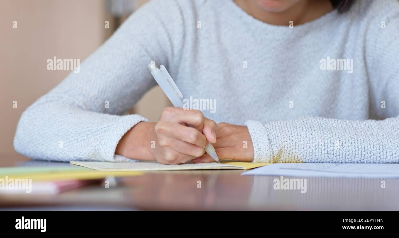 African study write and close up hi-res stock photography and images ...