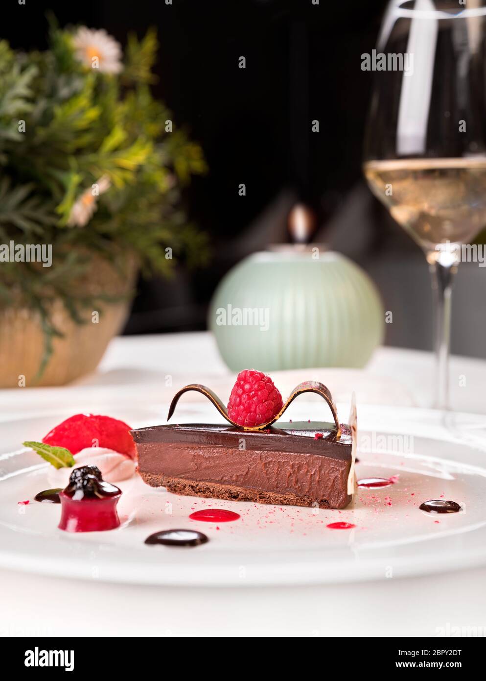 Chocolate and raspberries palette - tart rate with Ghana dehydrated ...