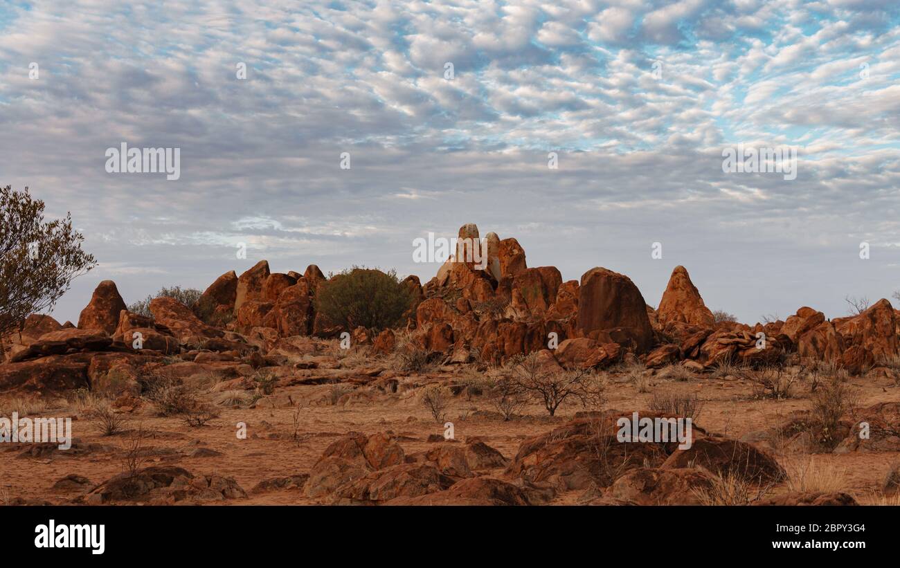 SACRED AREA IN THE AUSTRALIAN BUSH Stock Photo - Alamy