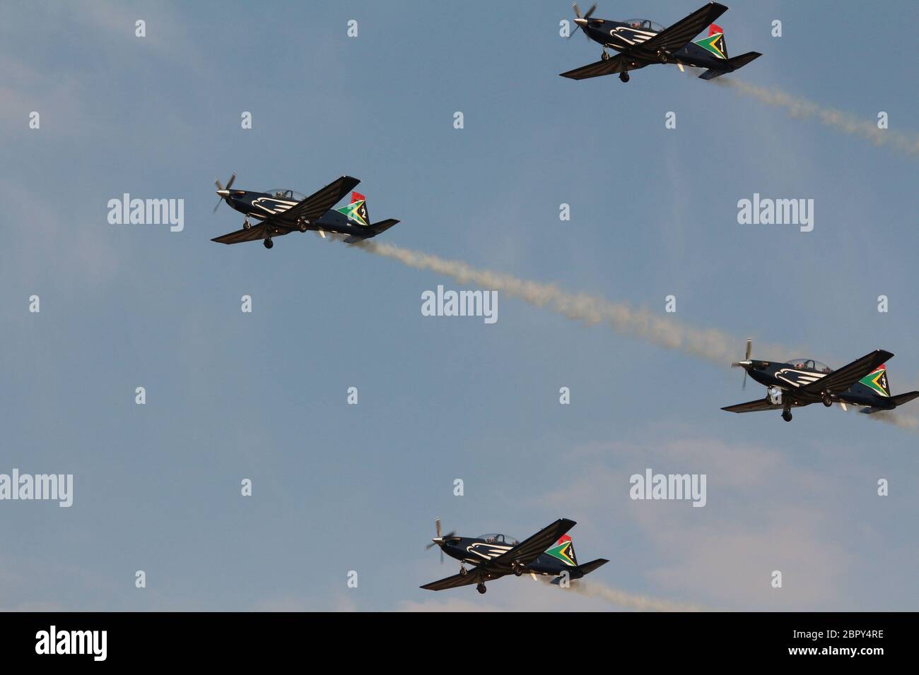 SAAF Silver Falcons Stock Photo - Alamy