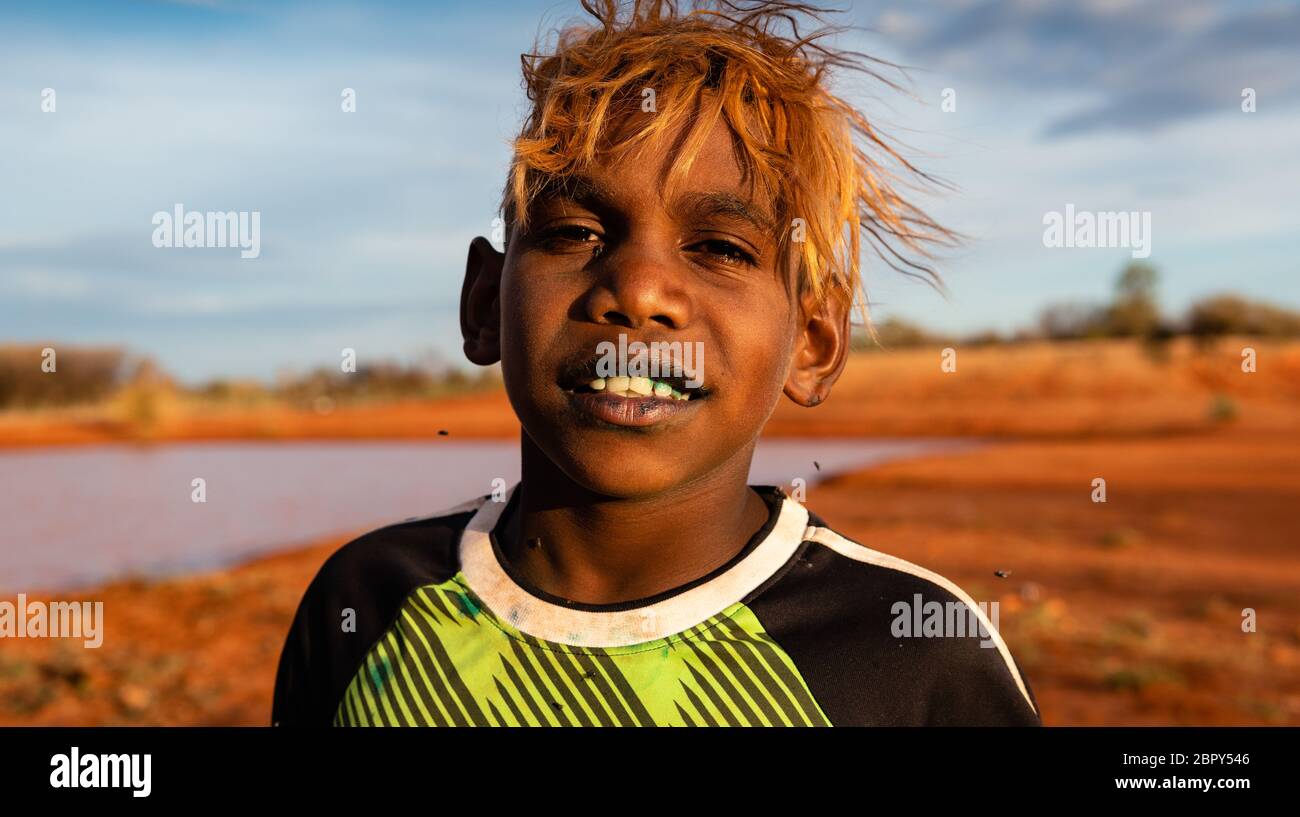 Australian indigenous boy child hi-res stock photography and images - Alamy