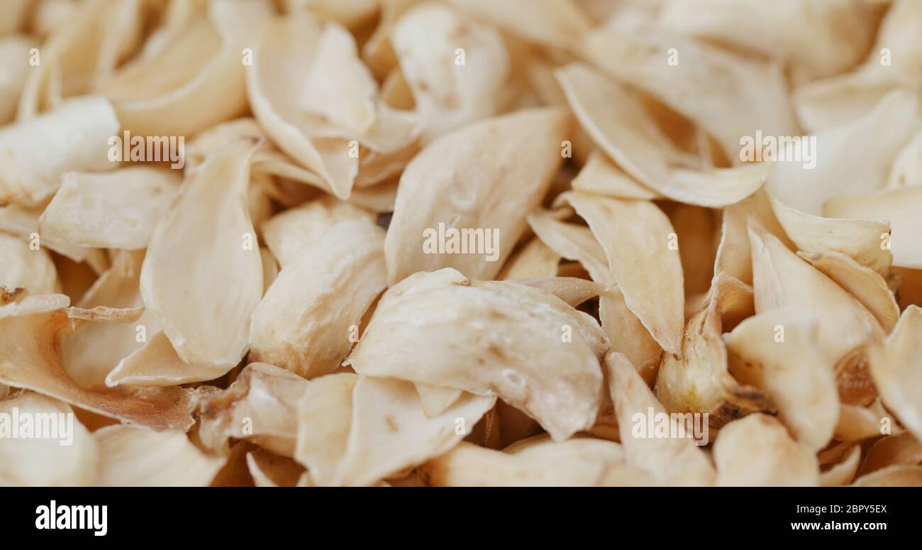 Chinese Dry dried lily bulb Stock Photo - Alamy