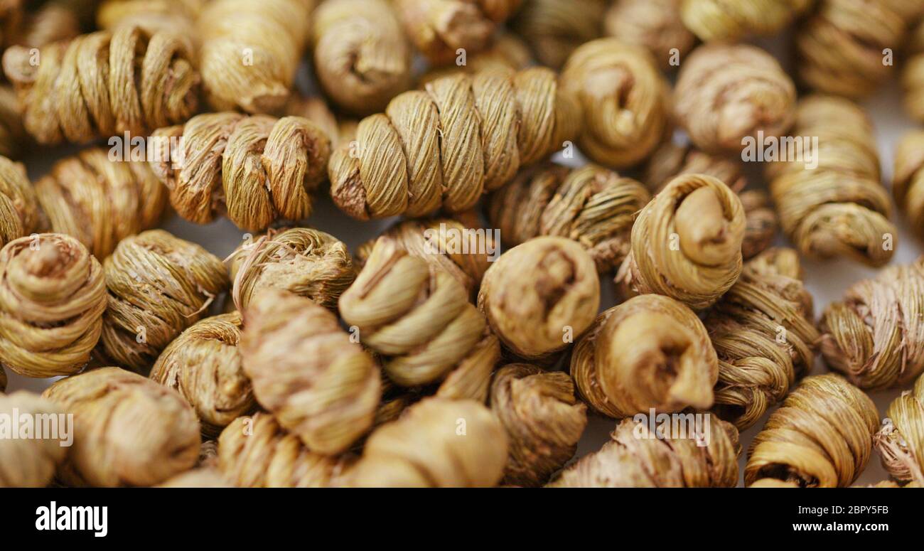 Traditional Chinese medicine, Dendrobium nobile Stock Photo - Alamy