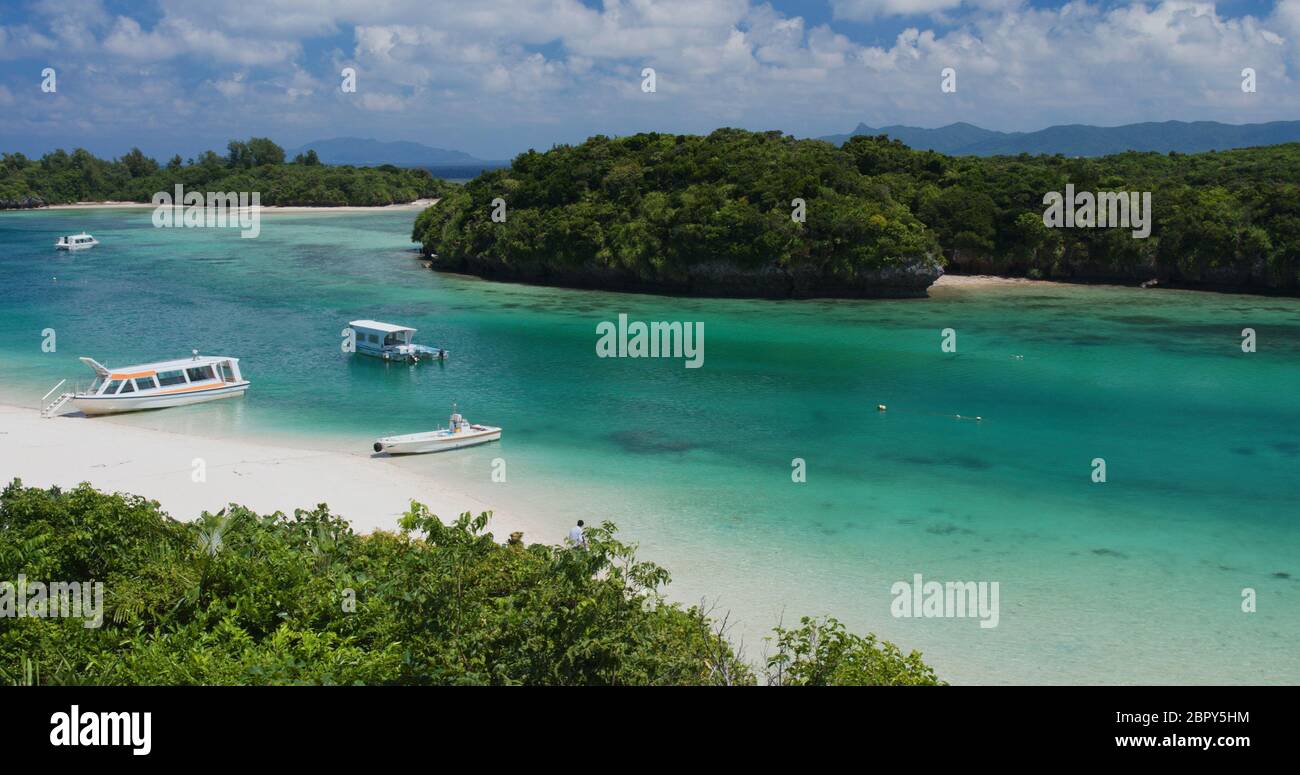 Beautiful kabira bay in ishigaki hi-res stock photography and images ...