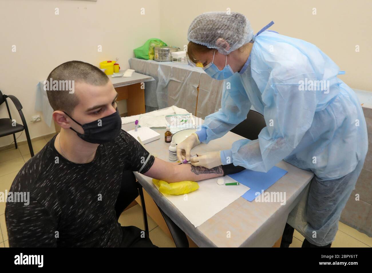 Examination Army Medical Conscript High Resolution Stock Photography ...