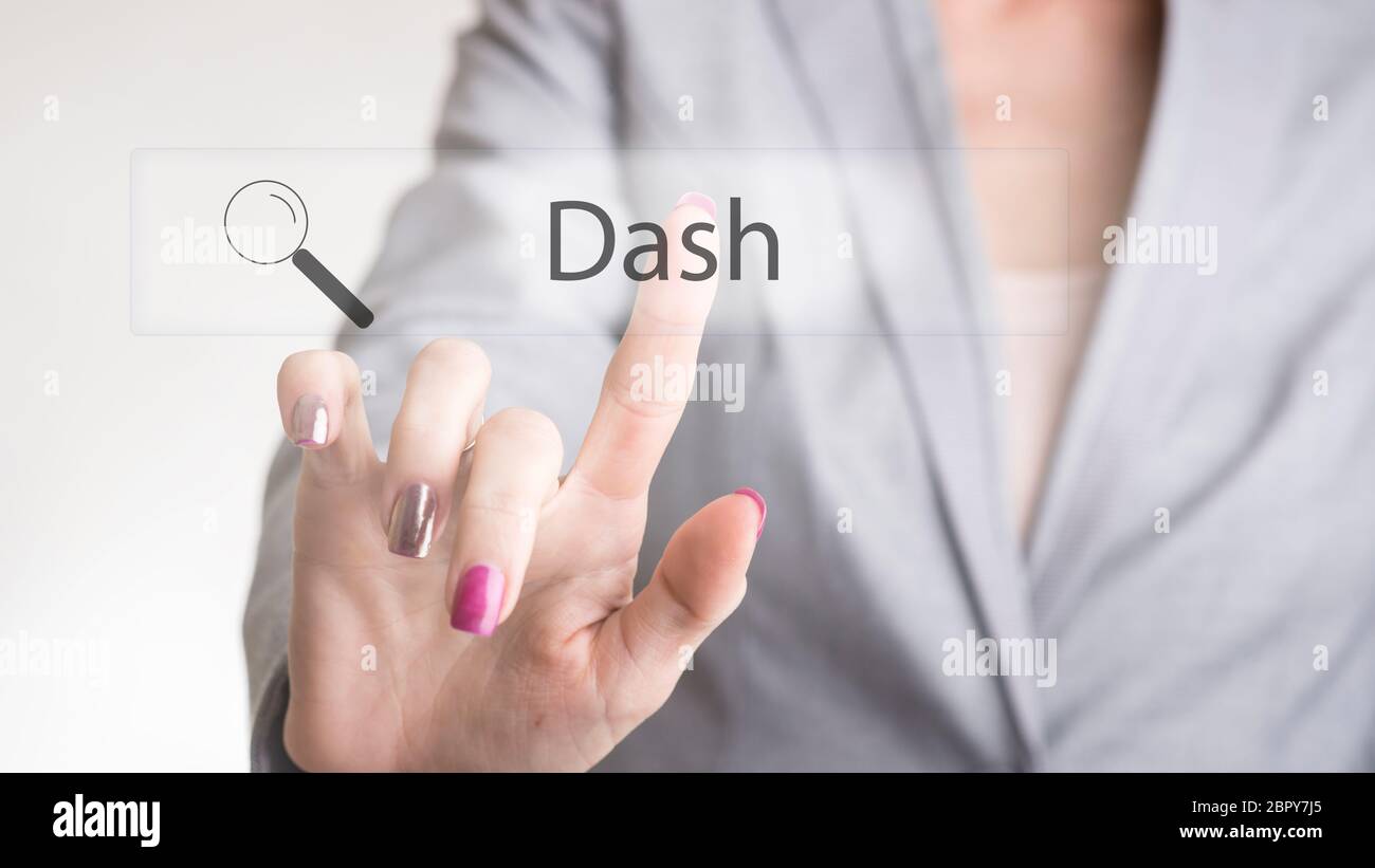 Magnifying glass search bar hi-res stock photography and images - Alamy