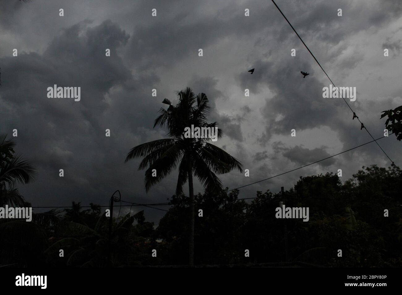 India. 20th May, 2020. Super cyclone Amphan storm around today's ...