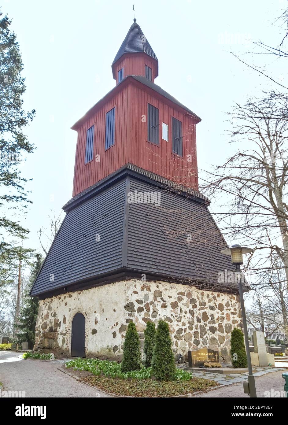 Pyhän Laurin kirkko, Lohja, Finland Stock Photo - Alamy