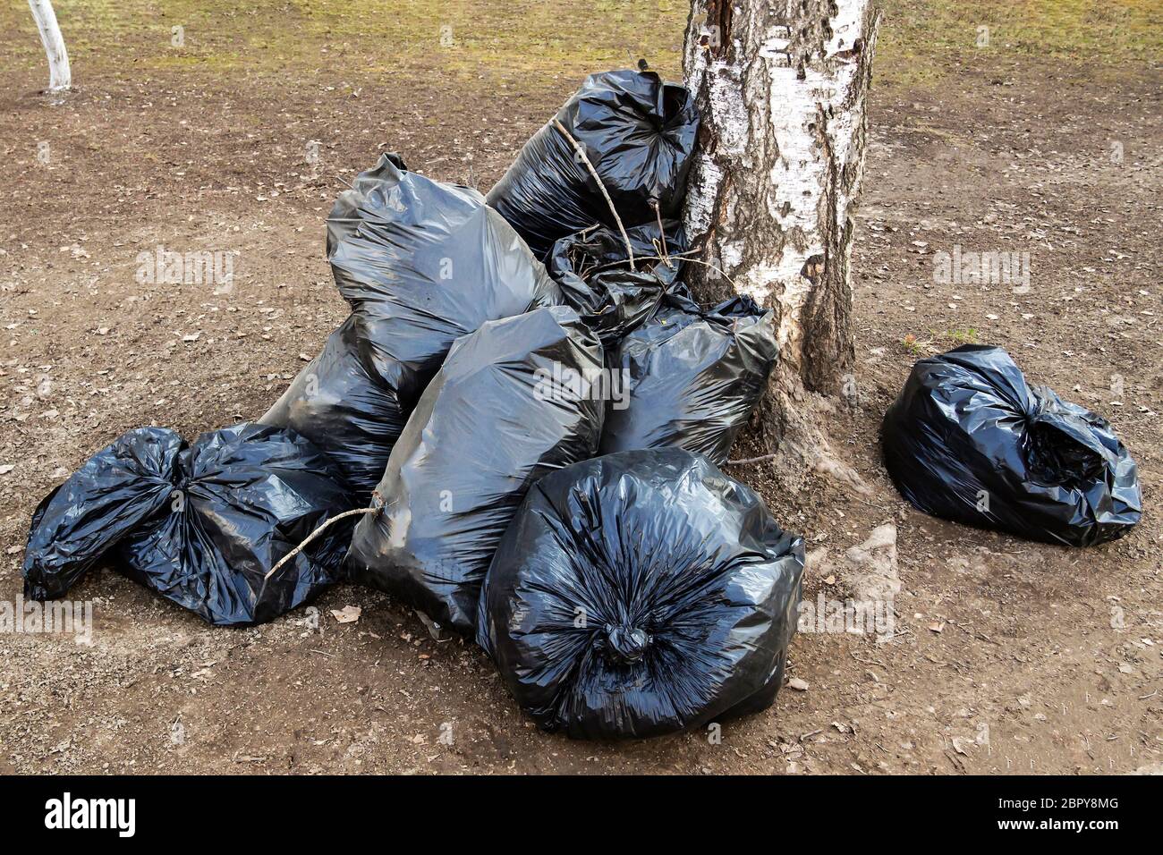 Bag garbage hi-res stock photography and images - Alamy