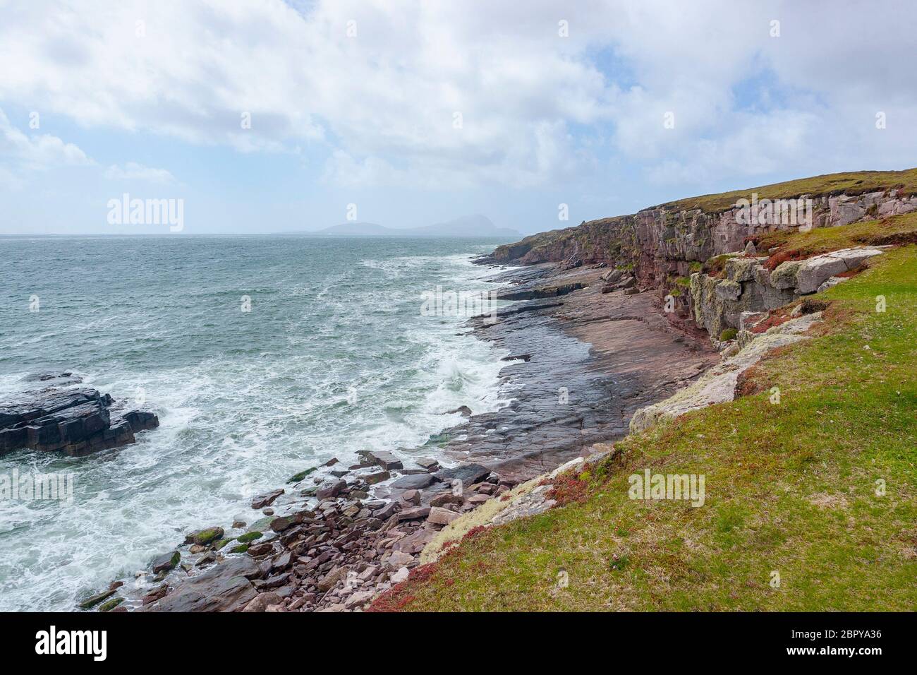 coastal scenery in Connemara, a region in ireland Stock Photo - Alamy