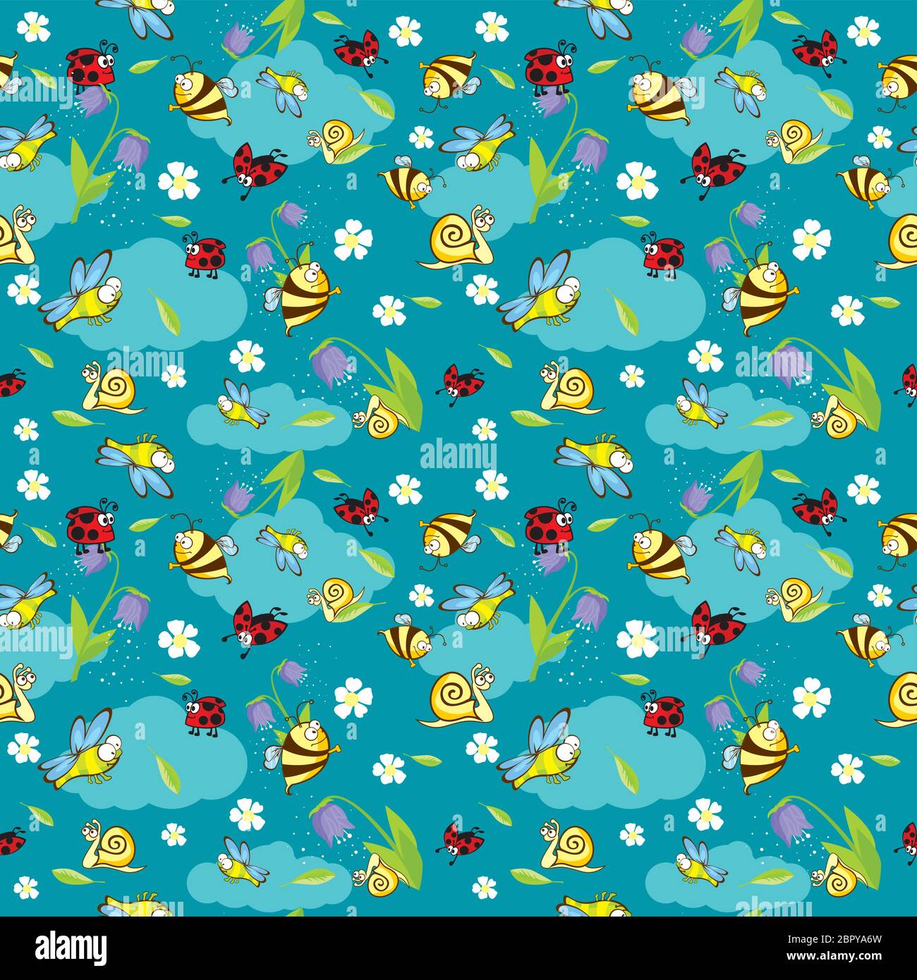 Cartoon insects hi-res stock photography and images - Alamy