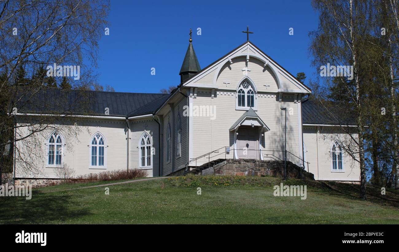 Askolan kirkko, Askola, Finland Stock Photo - Alamy