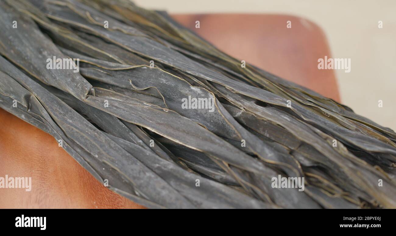 Stack of Konbu Stock Photo - Alamy