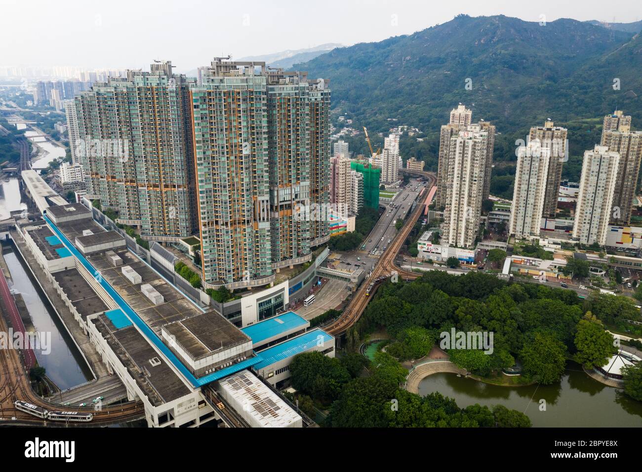 Tuen mun aerial hi-res stock photography and images - Alamy