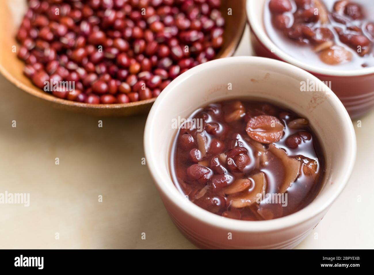 Red bean soup Stock Photo - Alamy