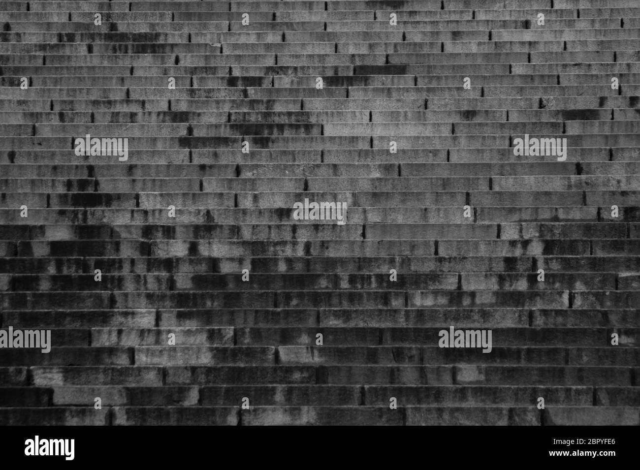 Old brick wall black and white texture Stock Photo - Alamy