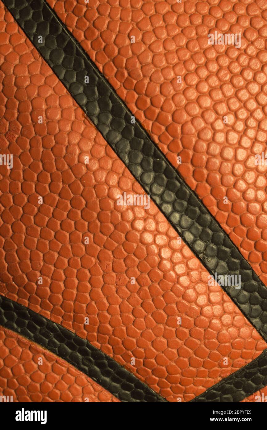 Basketball ball closeup texture background Stock Photo - Alamy