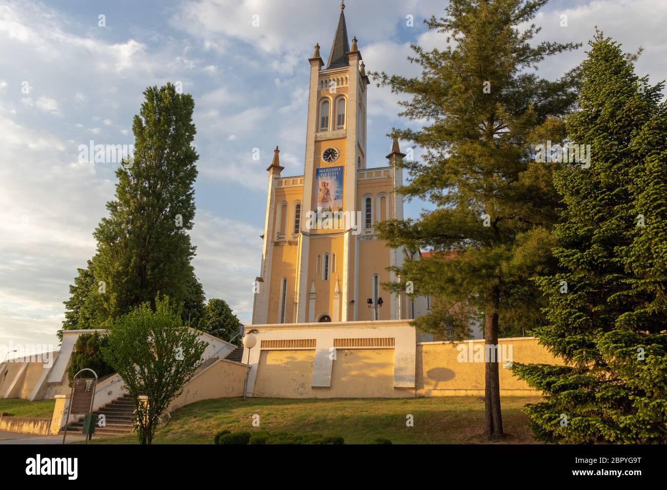 A church in Molve village, Croatia Stock Photo - Alamy
