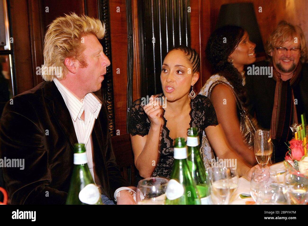 Lambertz-Party "Monday Night" 2006 - Boris Becker und Caroline Rocher ...