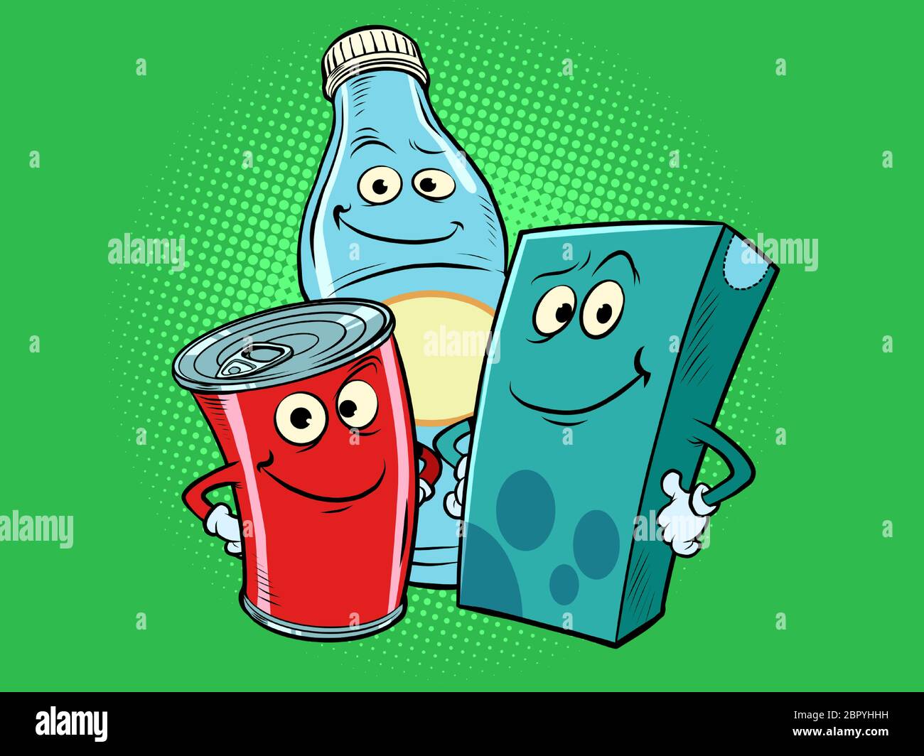 Set milk juice carton Stock Vector Images - Alamy