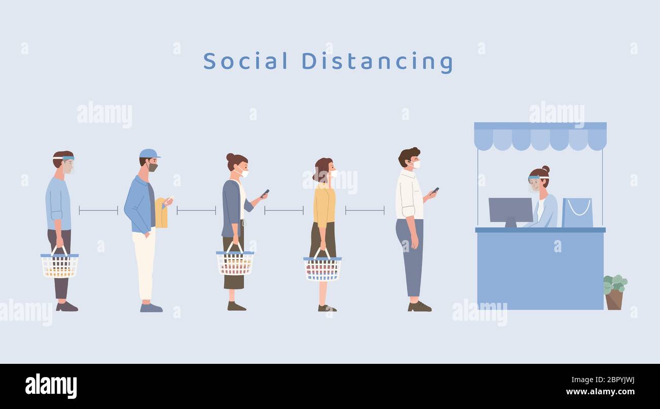 Shopping mall crowd view Stock Vector Images - Alamy