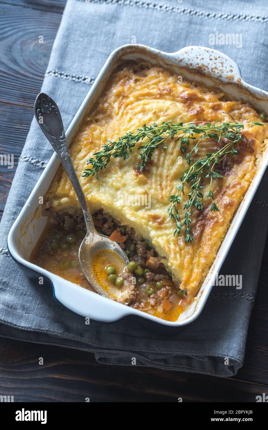 Shepherds pie eating hi-res stock photography and images - Alamy