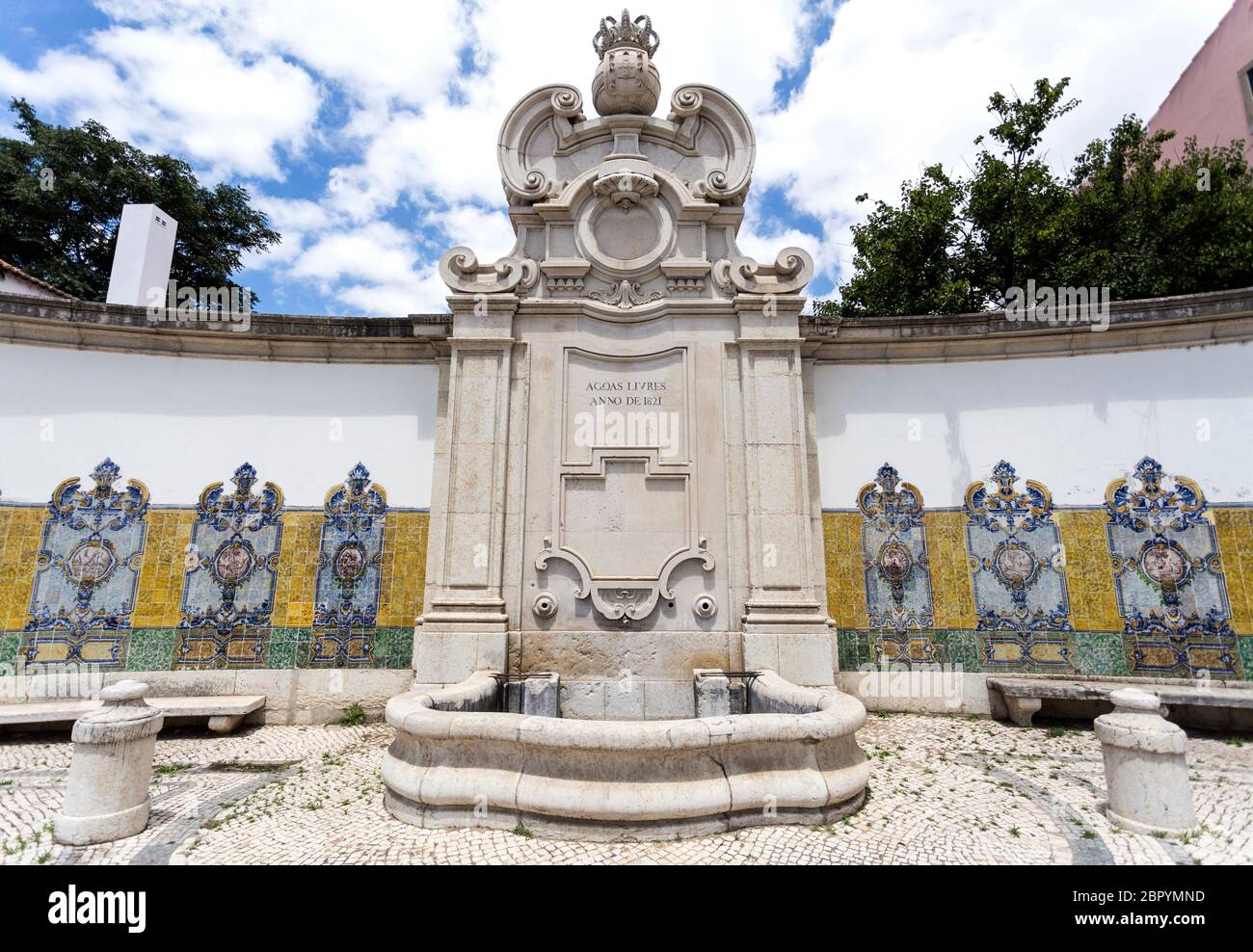 Chafariz da Cordoaria, also know as Chafariz da Junqueira, built in ...