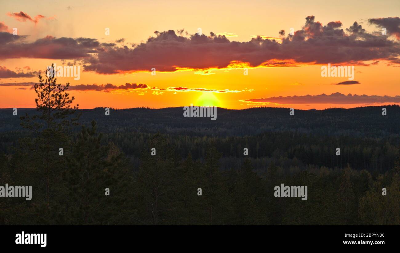 Iso-Tuomas scenery tower, Padasjoki, Finland Stock Photo - Alamy