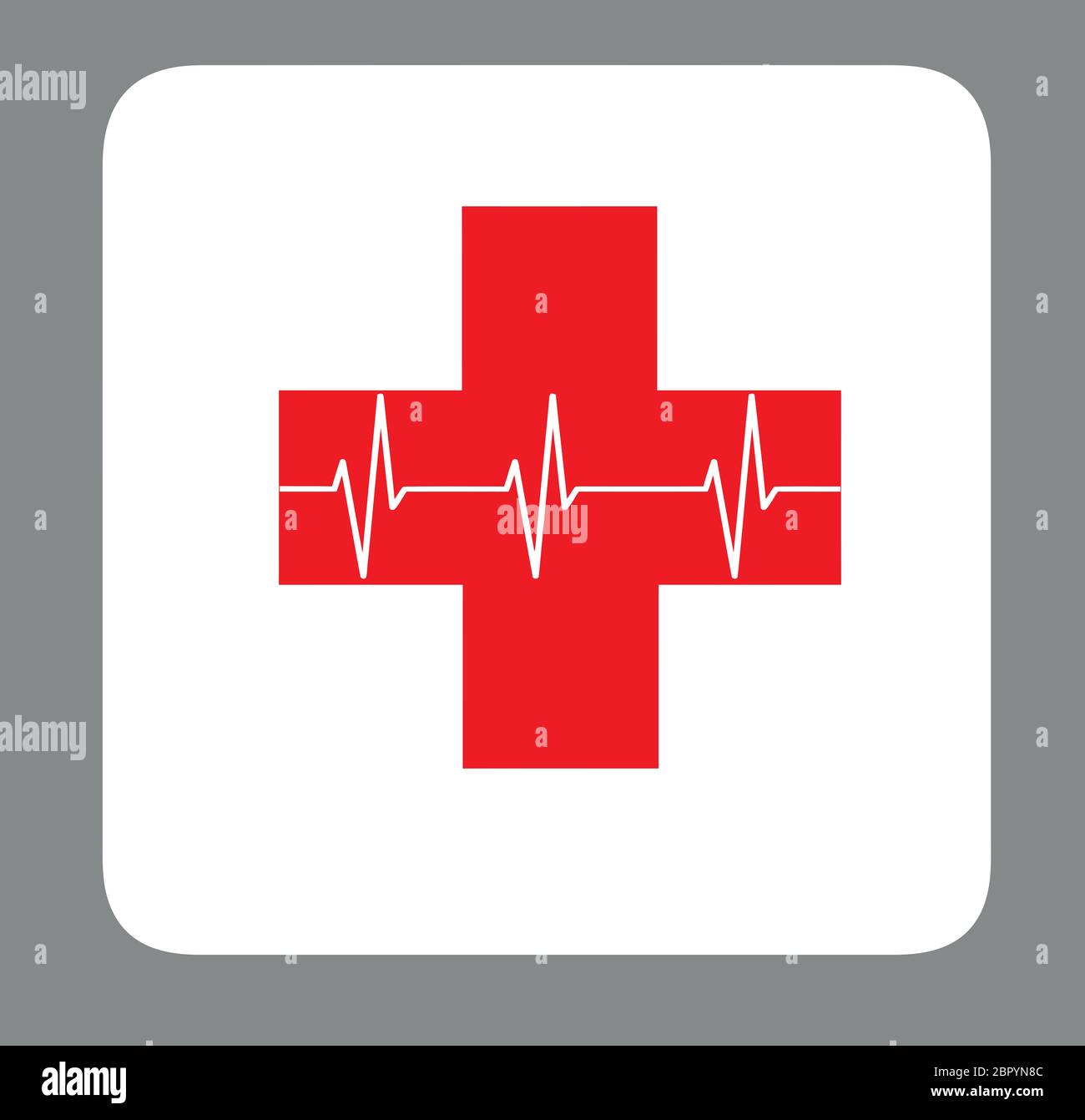 heart defibrillator revive save shock medic illustration Stock Photo ...