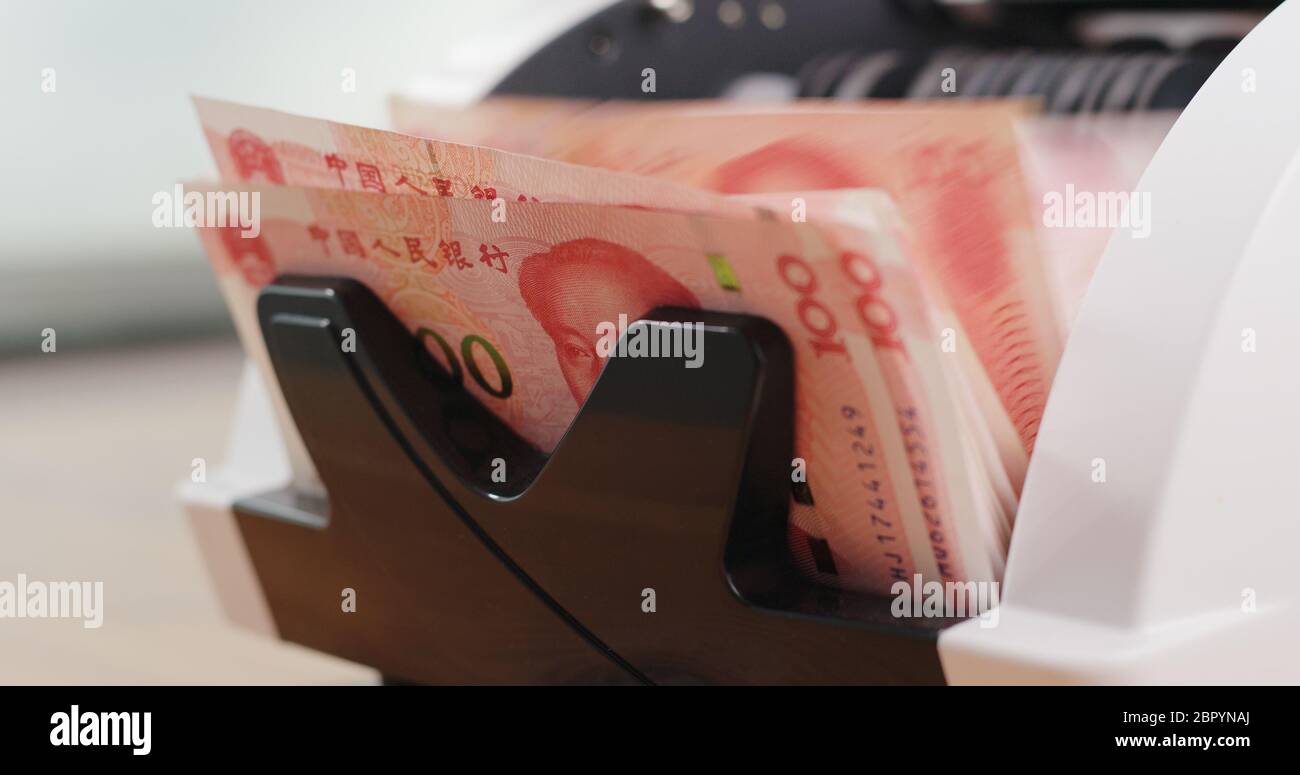 Chinese counting money hi-res stock photography and images - Alamy