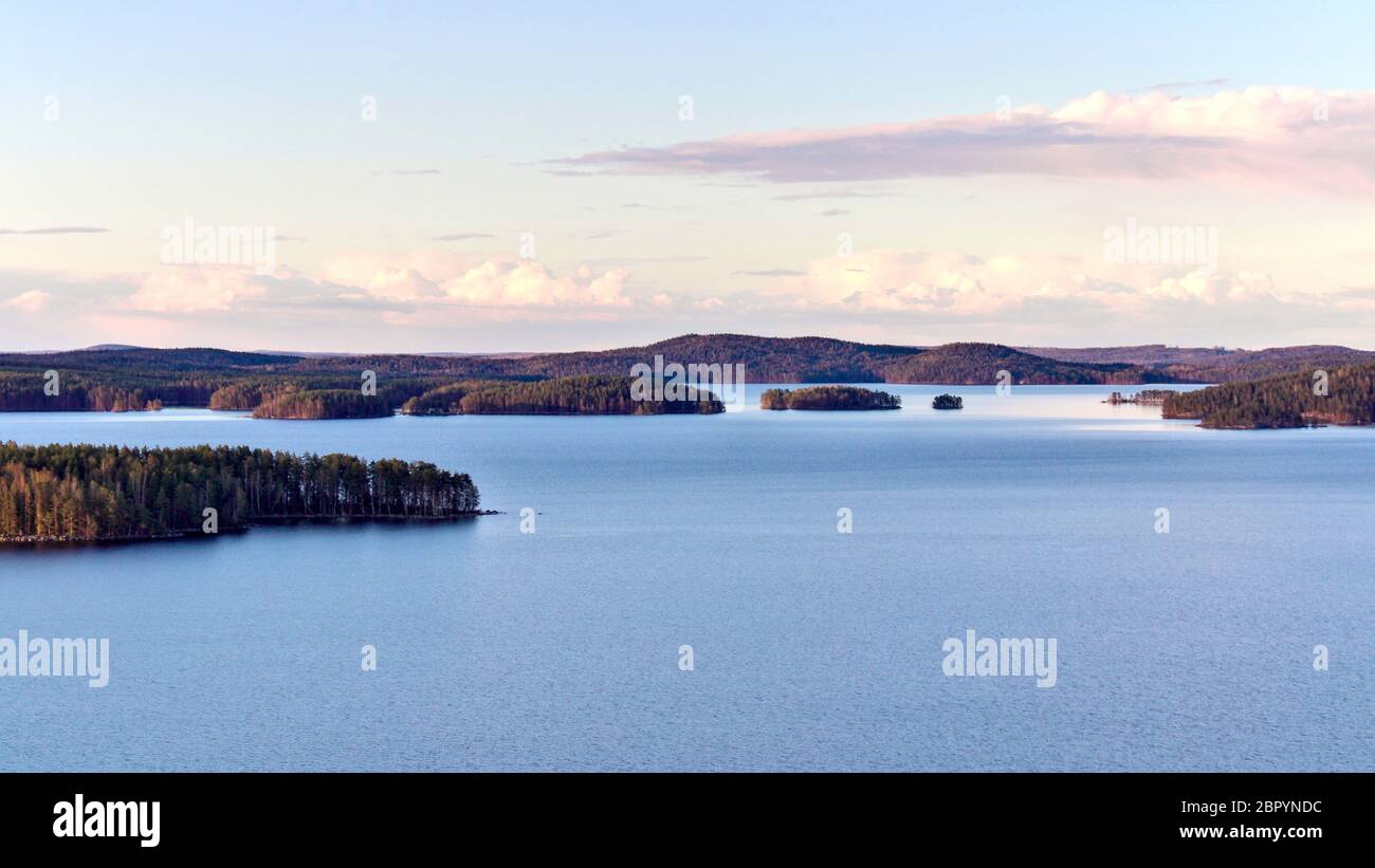 Iso-Tuomas scenery tower, Padasjoki, Finland Stock Photo - Alamy