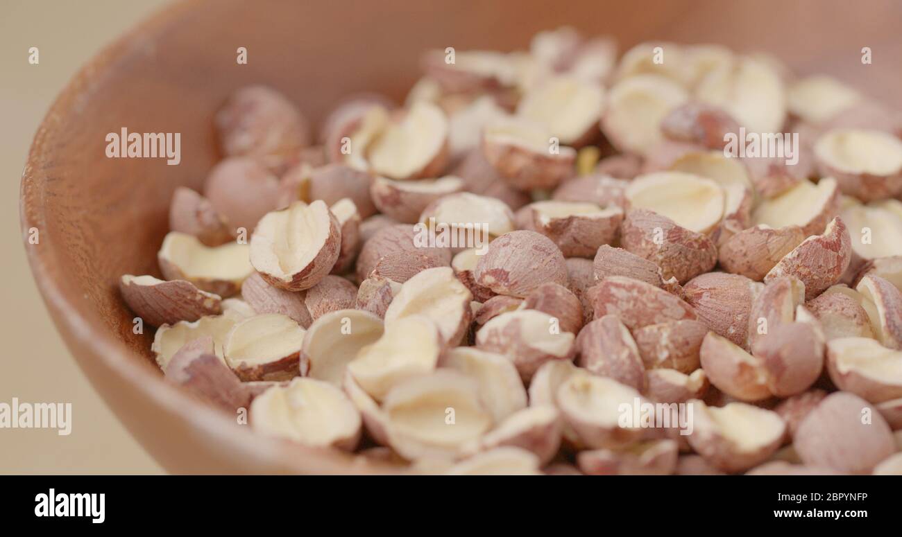 Stack of Dried lotus seed Stock Photo - Alamy