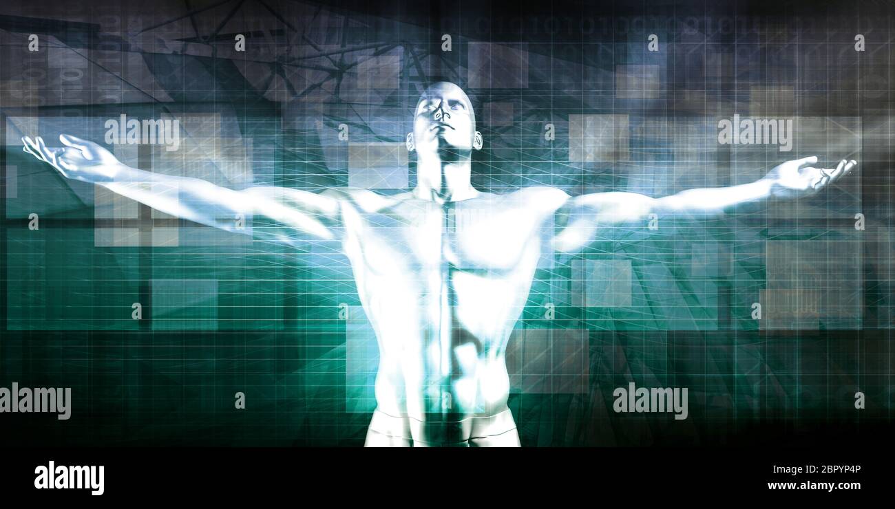 Digital Transformation with Man Technology Acceptance Concept Stock ...