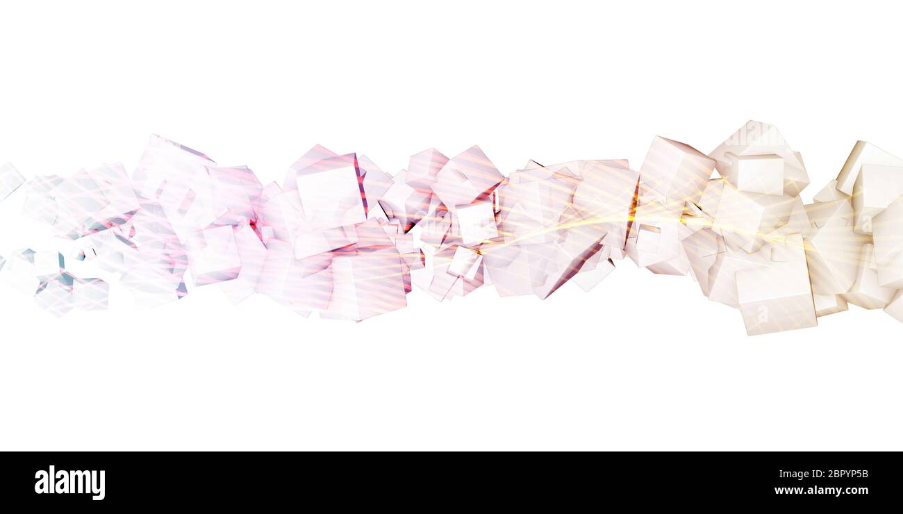 Project Management Process Presentation Abstract Background Art Stock ...