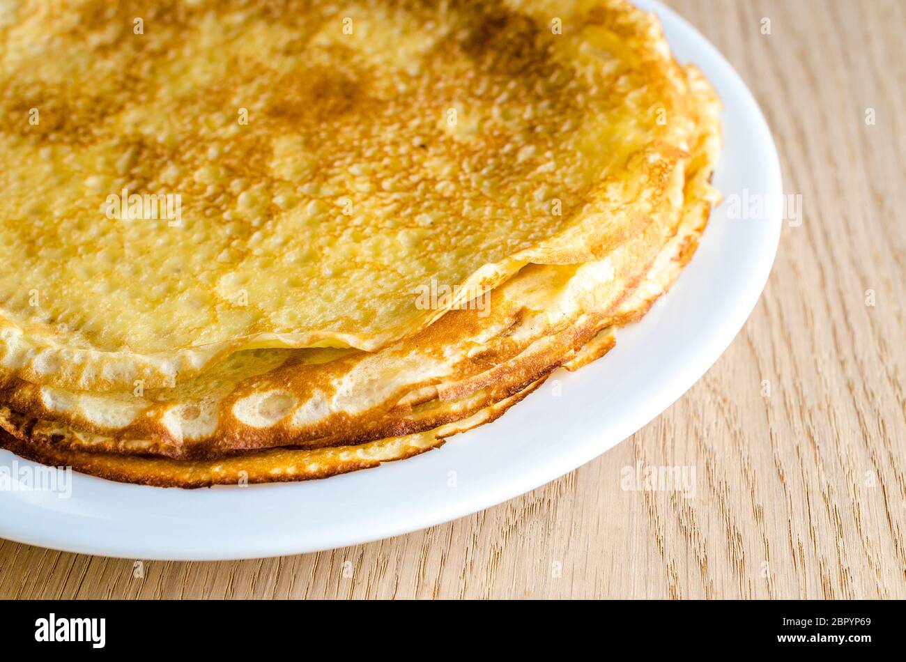 Pile of crepes Stock Photo - Alamy
